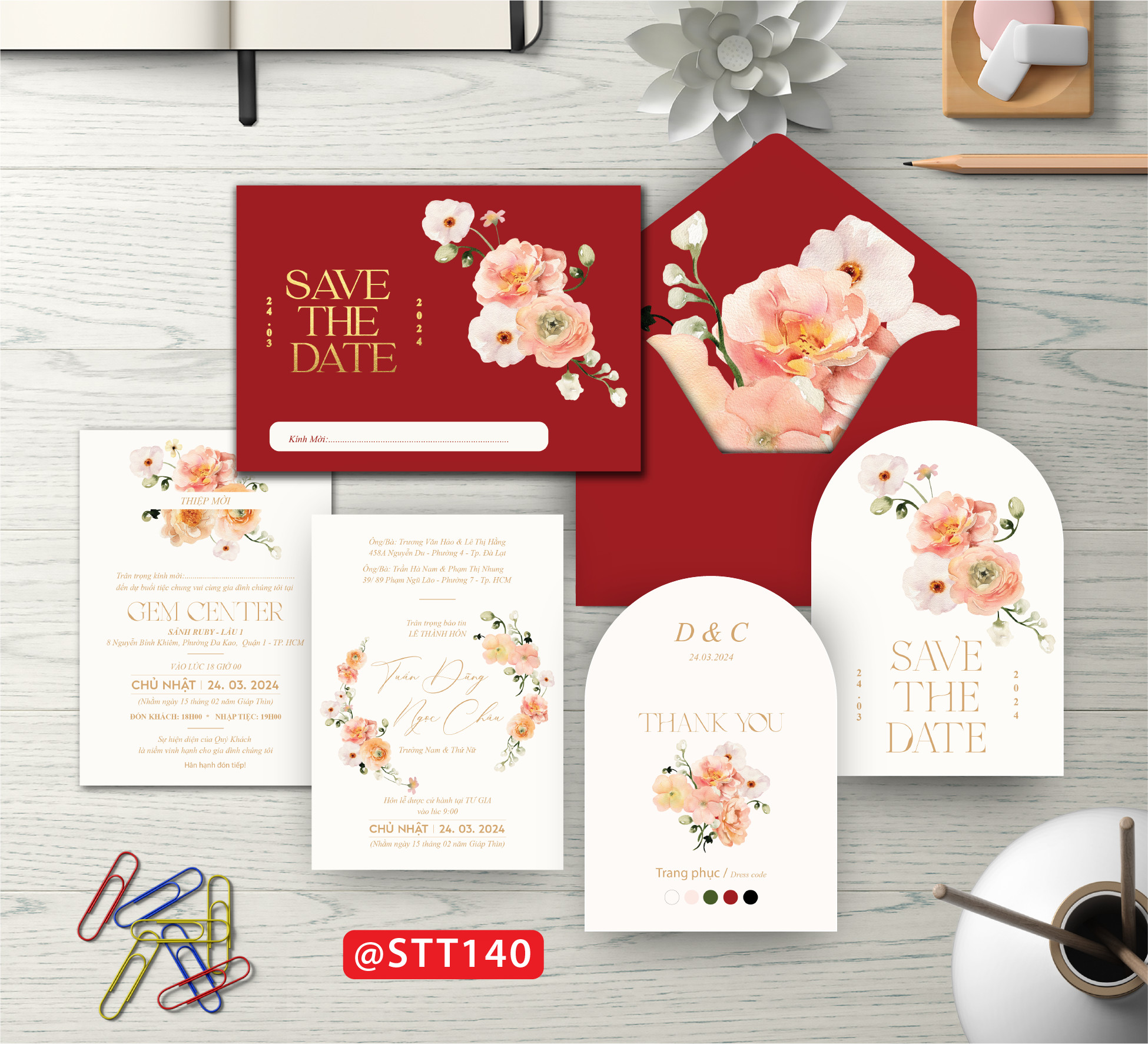 THIỆP GIẤY NHỰA TRONG - Sắc Màu Print